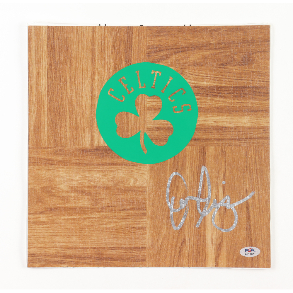 Danny Ainge Signed Celtics Logo 12x12 Floor Piece (PSA) | Pristine Auction
