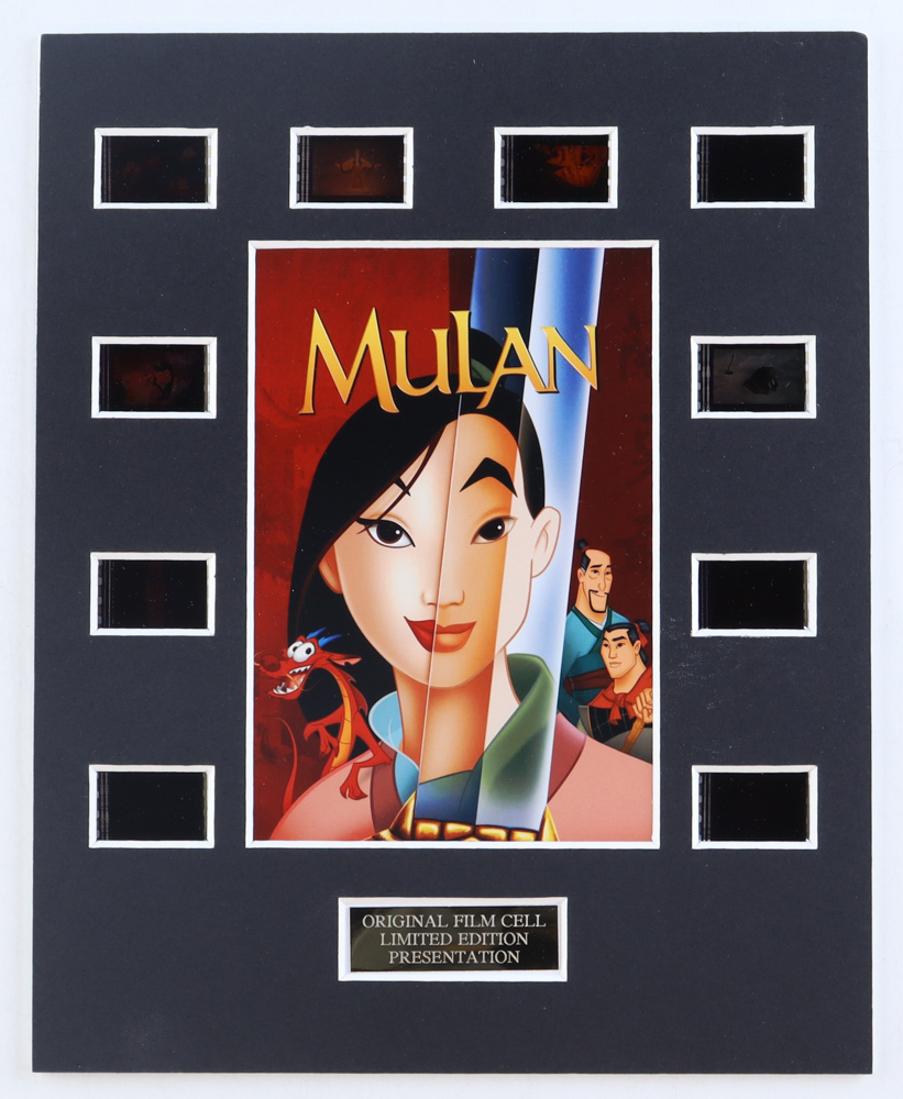 "Mulan" LE 8x10 Custom Matted Original Film / Movie Cell Display ...