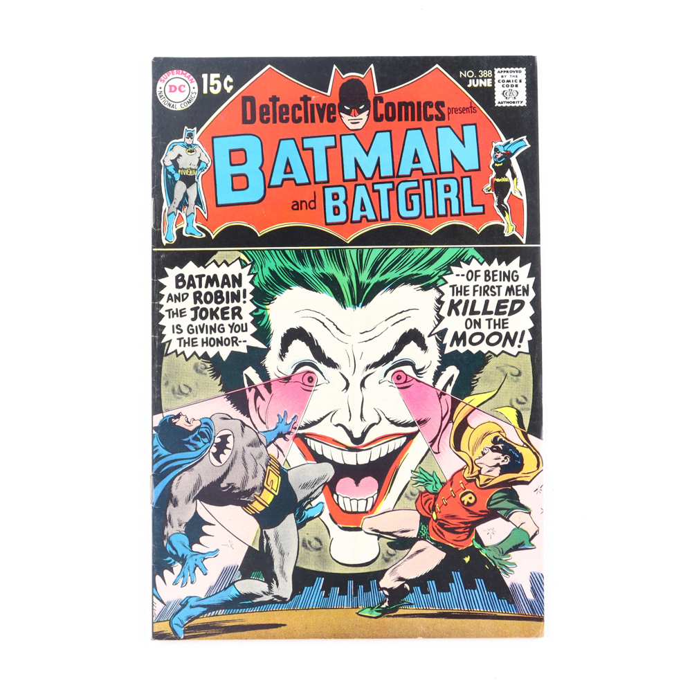 1969 "Detective Comics" Issue #388 DC Comic Book | Pristine Auction