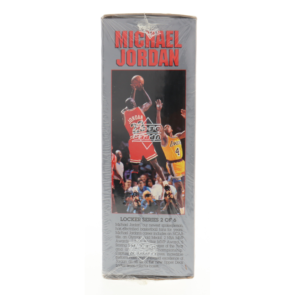 1991-92 Upper Deck NBA Michael Jordan Locker Series 2 Box with (7 ...