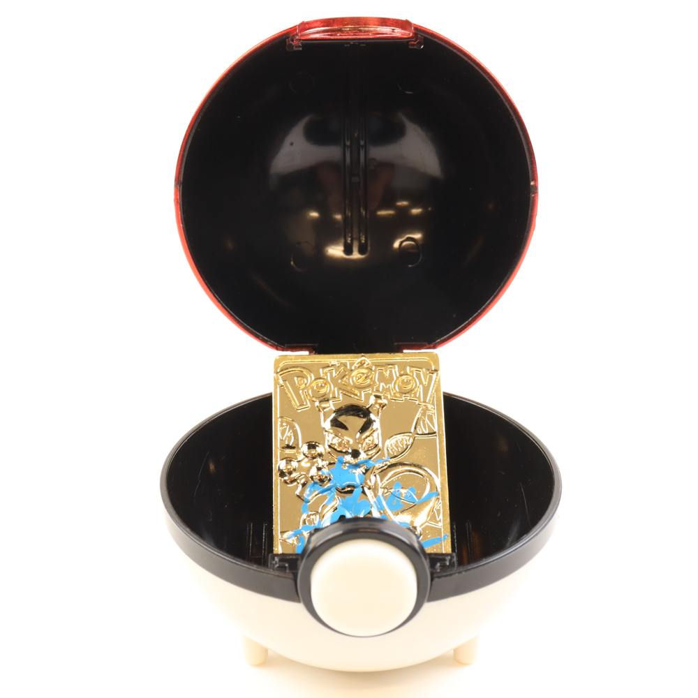 Jay Goede Signed 1999 Burger King 23KT Gold MewTwo Card Inscribed ...