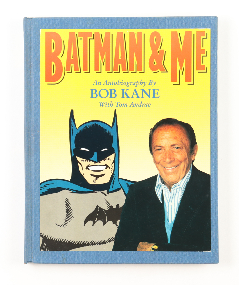 Bob Kane Signed LE "Batman & Me" Hardcover Book (Beckett) | Pristine ...
