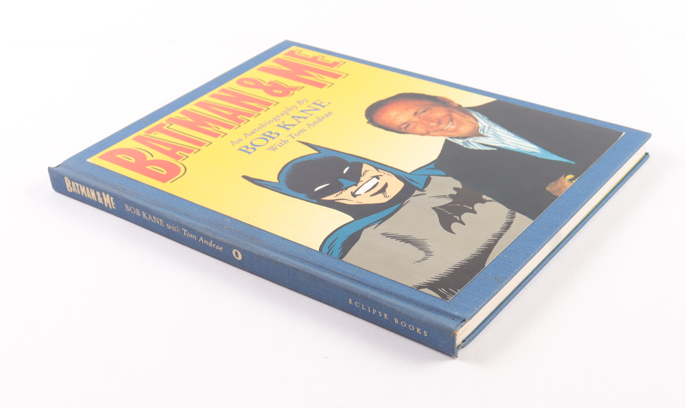 Bob Kane Signed LE "Batman & Me" Hardcover Book (Beckett) | Pristine ...