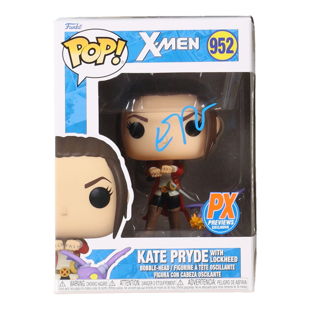 Ellen Paige Signed "X-Men" Kate Pryde with Lockheed #952 Funko Pop ...