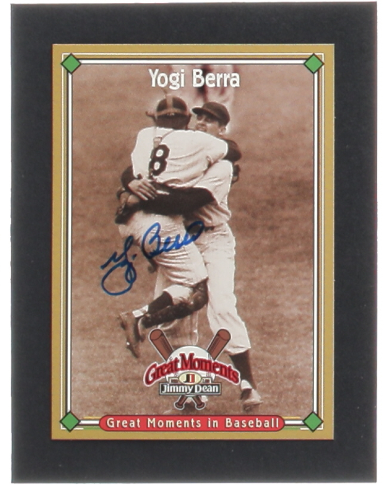 Yogi Berra 1997 Jimmy Dean #NNO Autograph | Pristine Auction