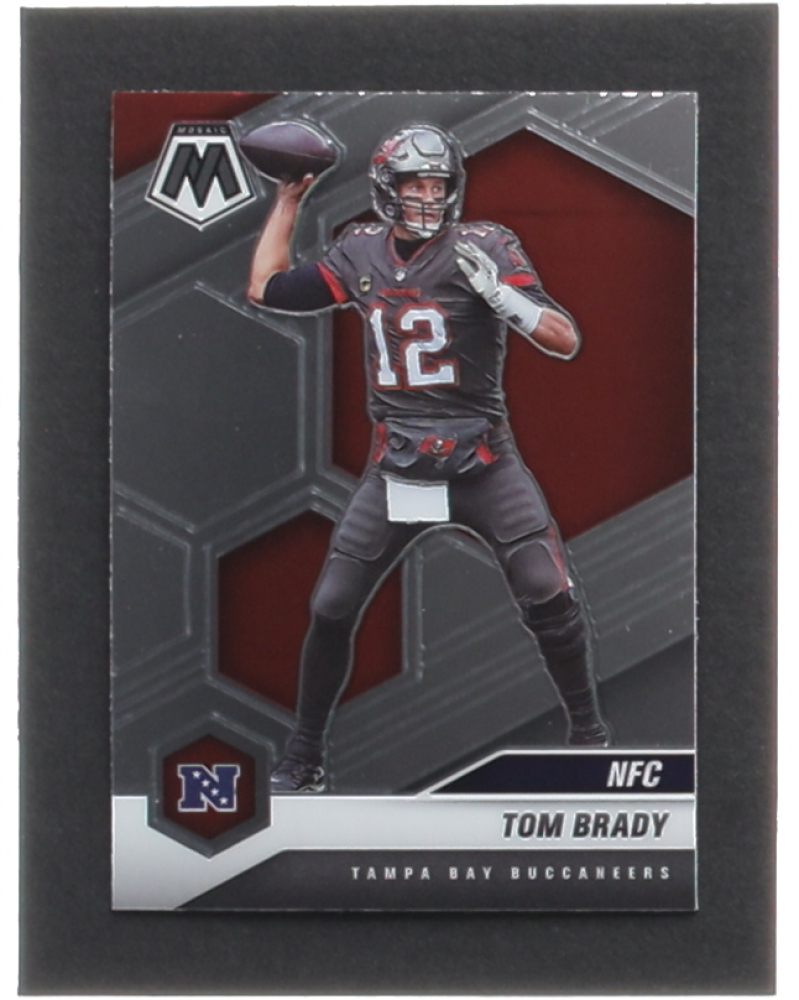 Tom Brady 2021 Panini Mosaic #201 NFC | Pristine Auction