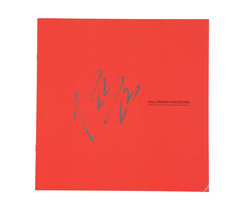 Post Malone Signed Vinyl Record Album Insert (JSA) | Pristine Auction