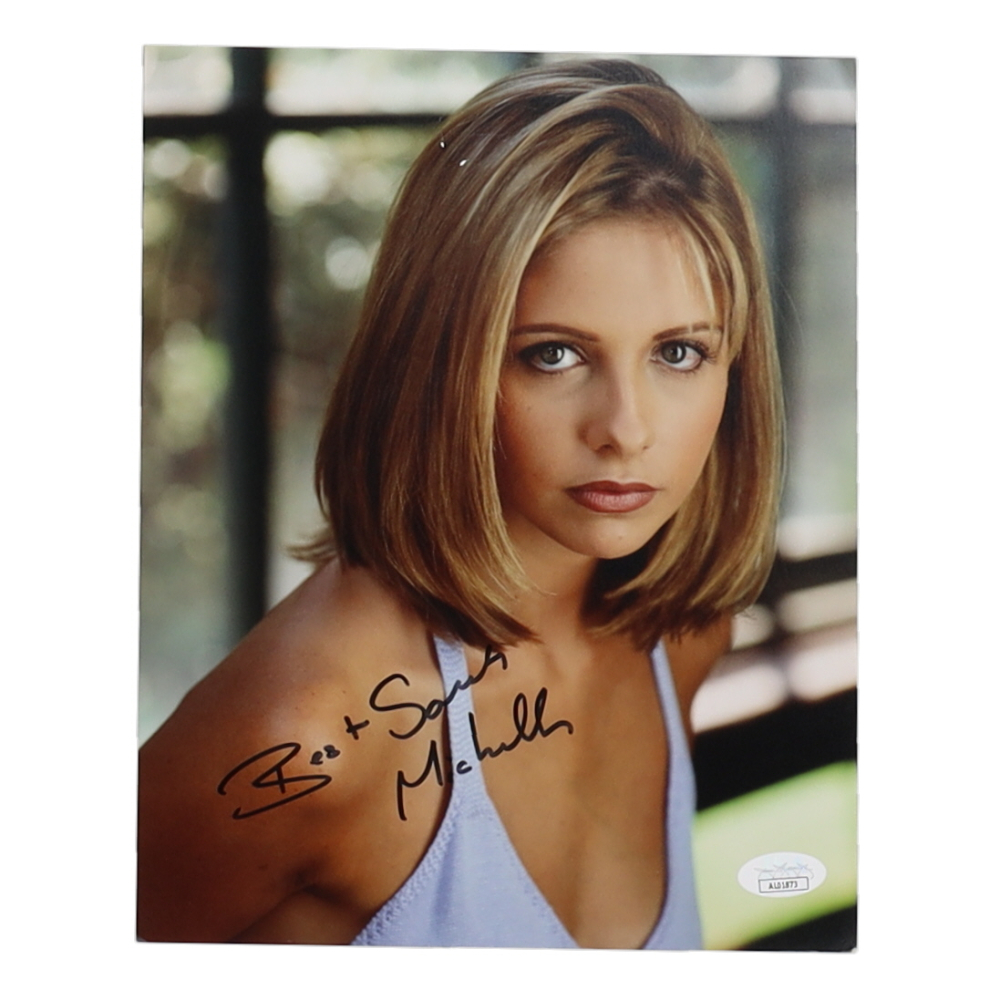 Sarah Michelle Gellar Signed 8x10 Photo Inscribed "Best" (JSA ...