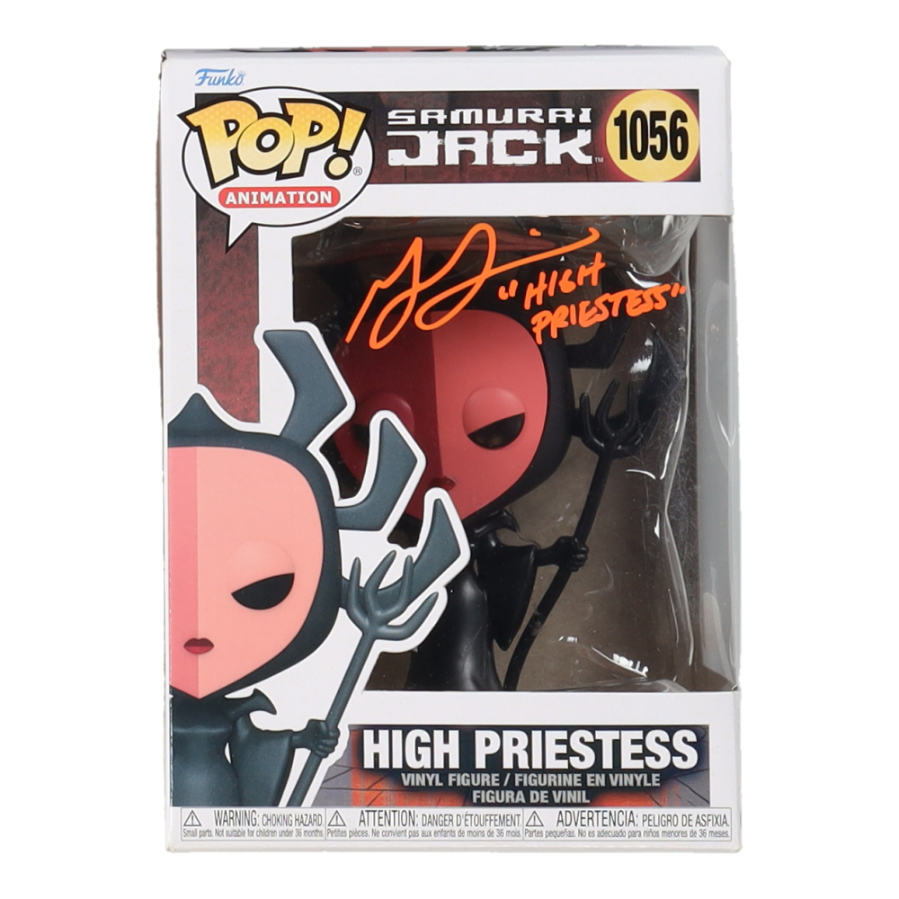 Grey DeLisle Signed "Samurai Jack" #1056 High Priestess Funko Pop Vinyl ...