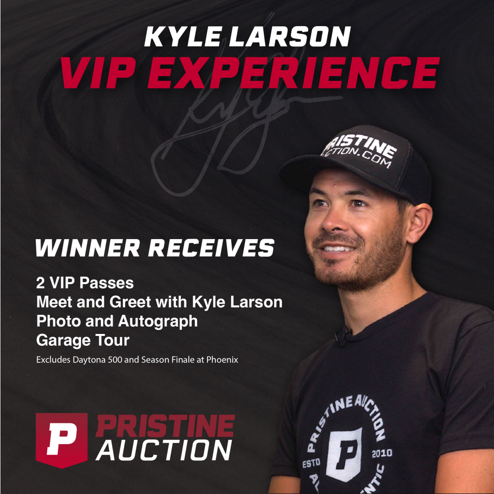 Kyle Larson Exclusive VIP Experience for (2) Guests at Upcoming Race of ...