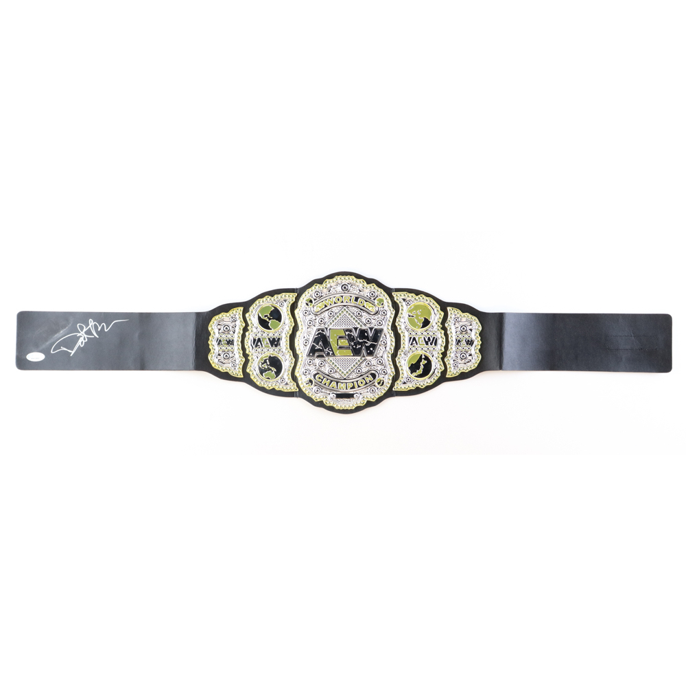 Dustin Rhodes AEW Plastic Champions Belt (PSA) | Pristine Auction