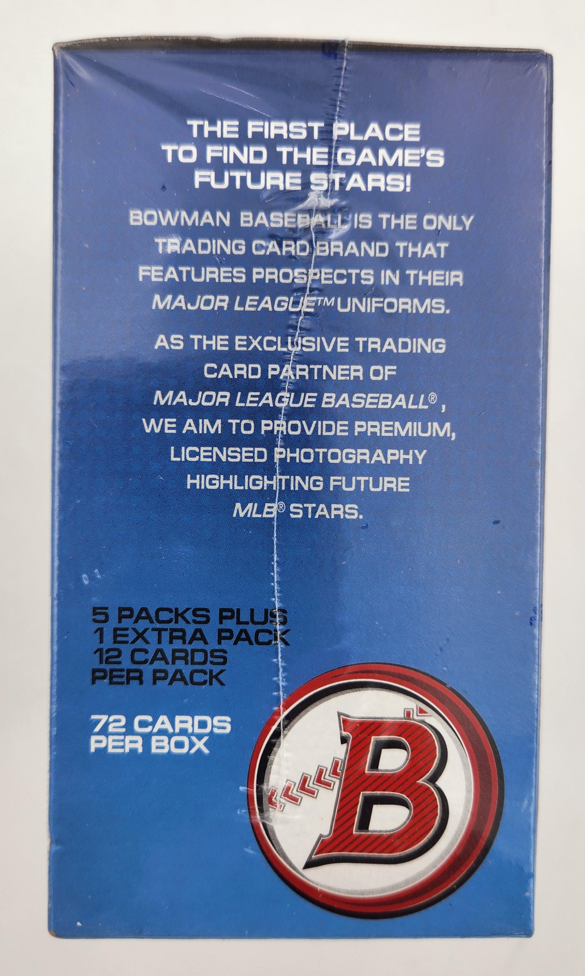 2021 Bowman Baseball Blaster Box with (6) Packs | Pristine Auction
