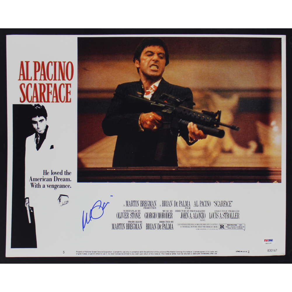 Al Pacino Signed "Scarface" 16x20 Photo (PSA | Autograph Graded 10 ...