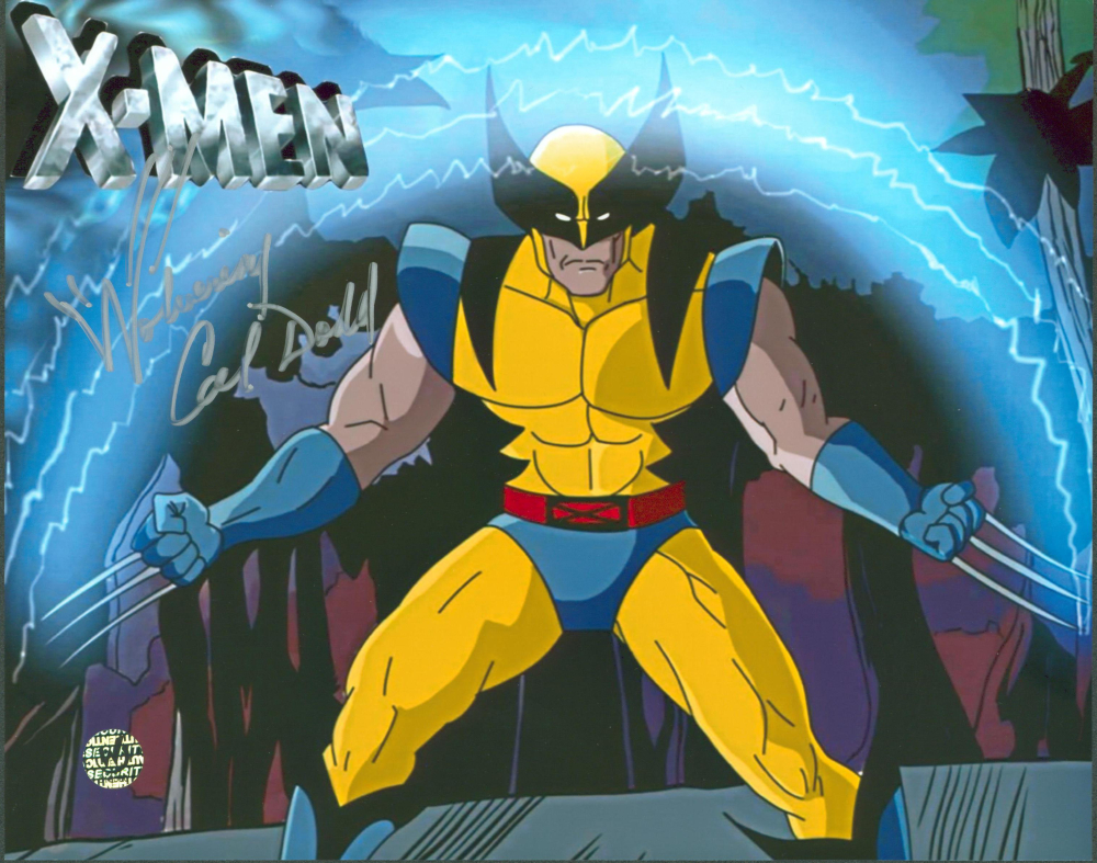 Cal Dodd Signed "X-Men The Animated Series" 8x10 Photo Inscribed ...