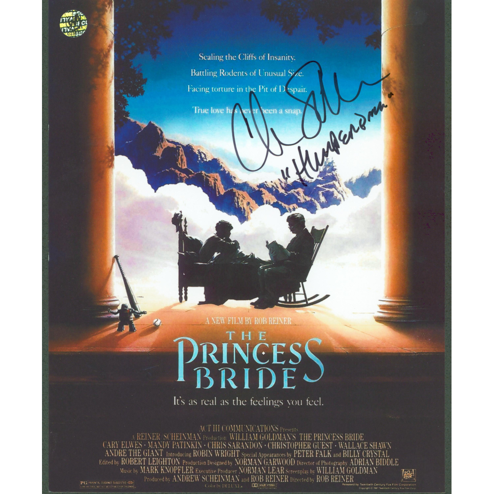 Chris Sarandon Signed "The Princess Bride" 8x10 Photo Inscribed ...
