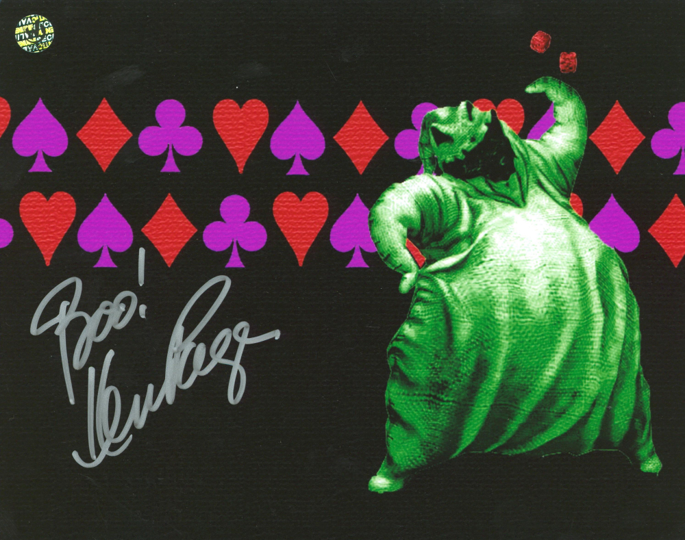 Ken Page Signed "The Nightmare Before Christmas" 8x10 Photo Inscribed ...
