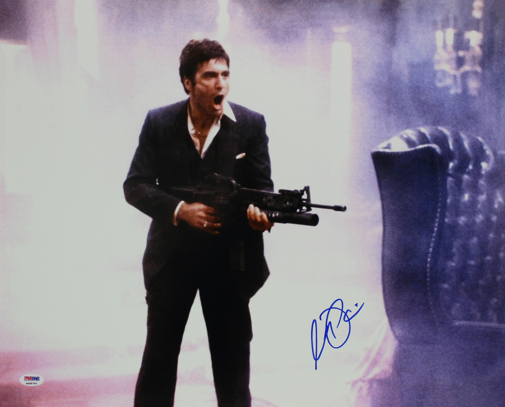 Al Pacino Signed "Scarface" 16x20 Photo (PSA | Autograph Graded 10 ...
