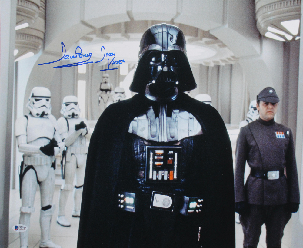 David Prowse Signed "Star Wars: The Empire Strikes Back " 16x20 Photo ...