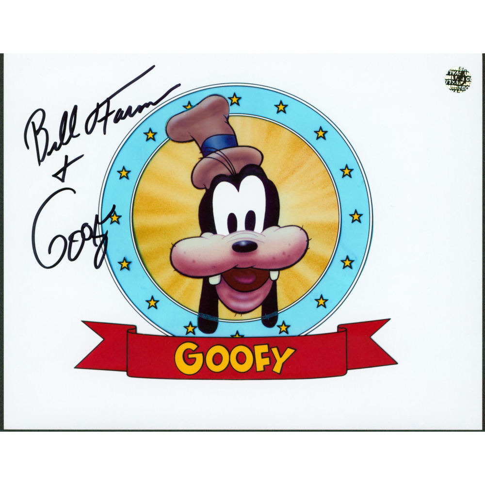 Bill Farmer Signed "A Goofy Movie" 8x10 Photo Inscribed "Goofy" (Wizard World) | Pristine Auction