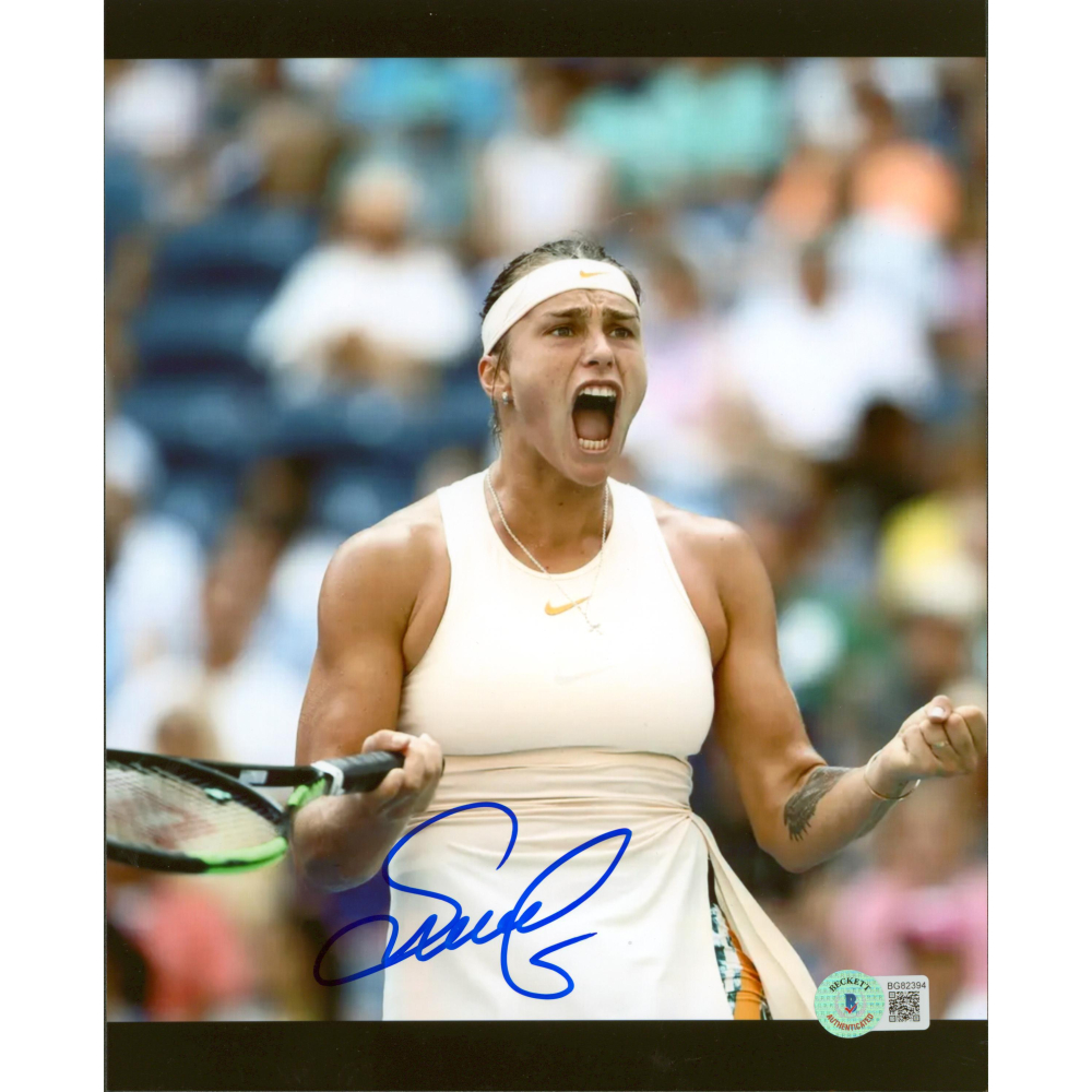 Aryna Sabalenka Signed 8x10 Photo (Beckett) | Pristine Auction