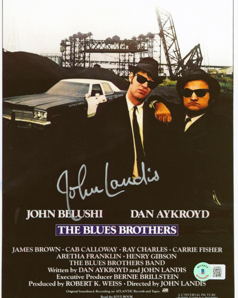 John Landis Signed "The Blues Brothers" 8x10 Photo (Beckett) | Pristine ...