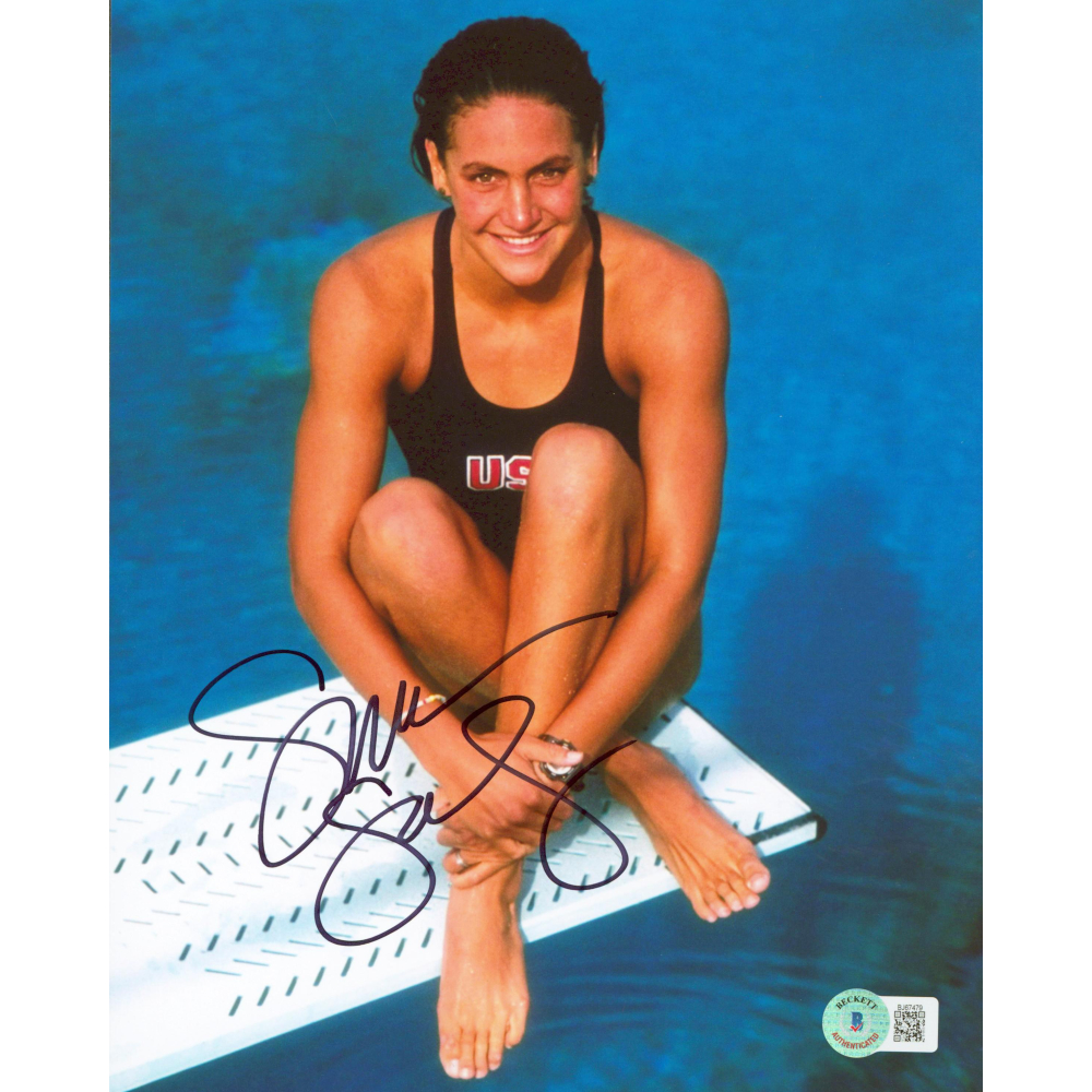 Summer Sanders Signed Olympics 8x10 Photo (Beckett) | Pristine Auction