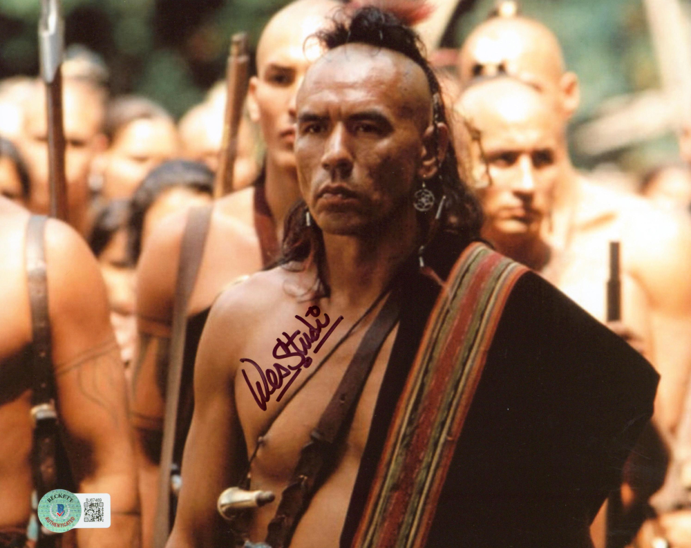Wes Studi Signed "The Last of the Mohicans" 8x10 Photo (Beckett) | Pristine Auction