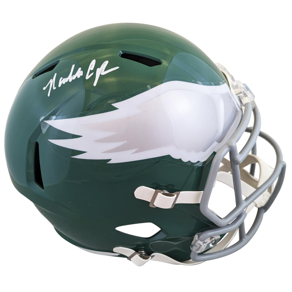 Randall Cunningham Signed Eagles Full-Size Throwback 74-95 Speed Helmet ...