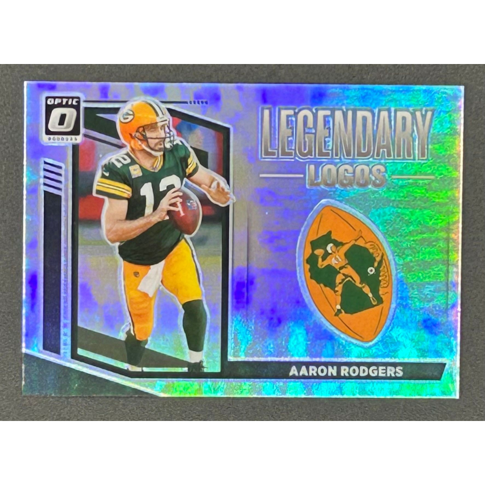 Aaron Rodgers 2021 Donruss Optic Legendary Logos #8 | Pristine Auction
