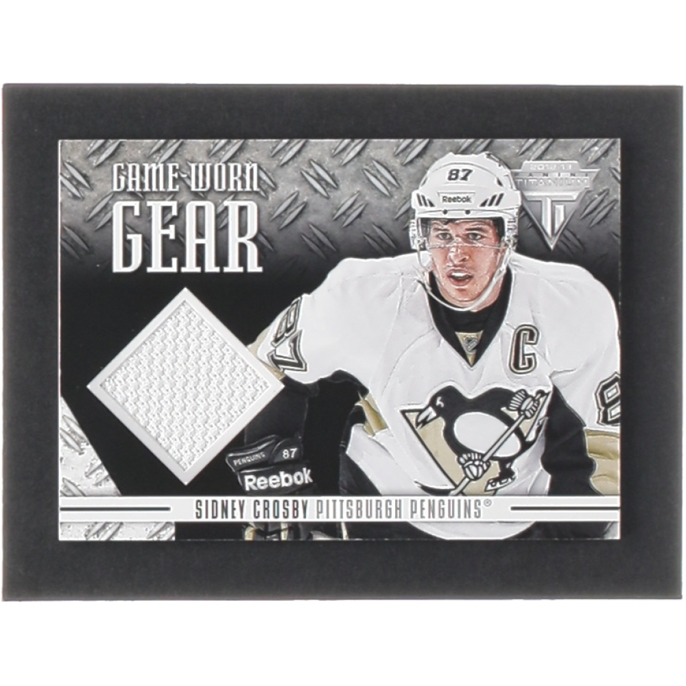 Sidney Crosby 2012-13 Panini Titanium Game Worn Gear #GGSC1 | Pristine ...