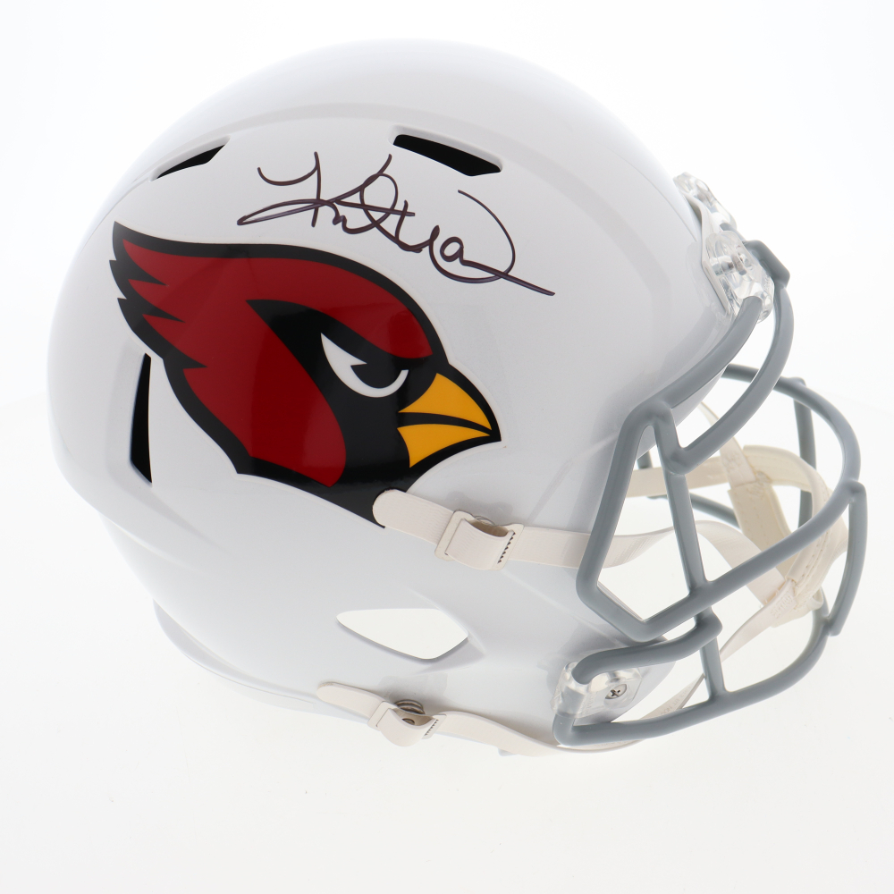 Kurt Warner Signed Cardinals Full-Size Speed Helmet (Beckett ...