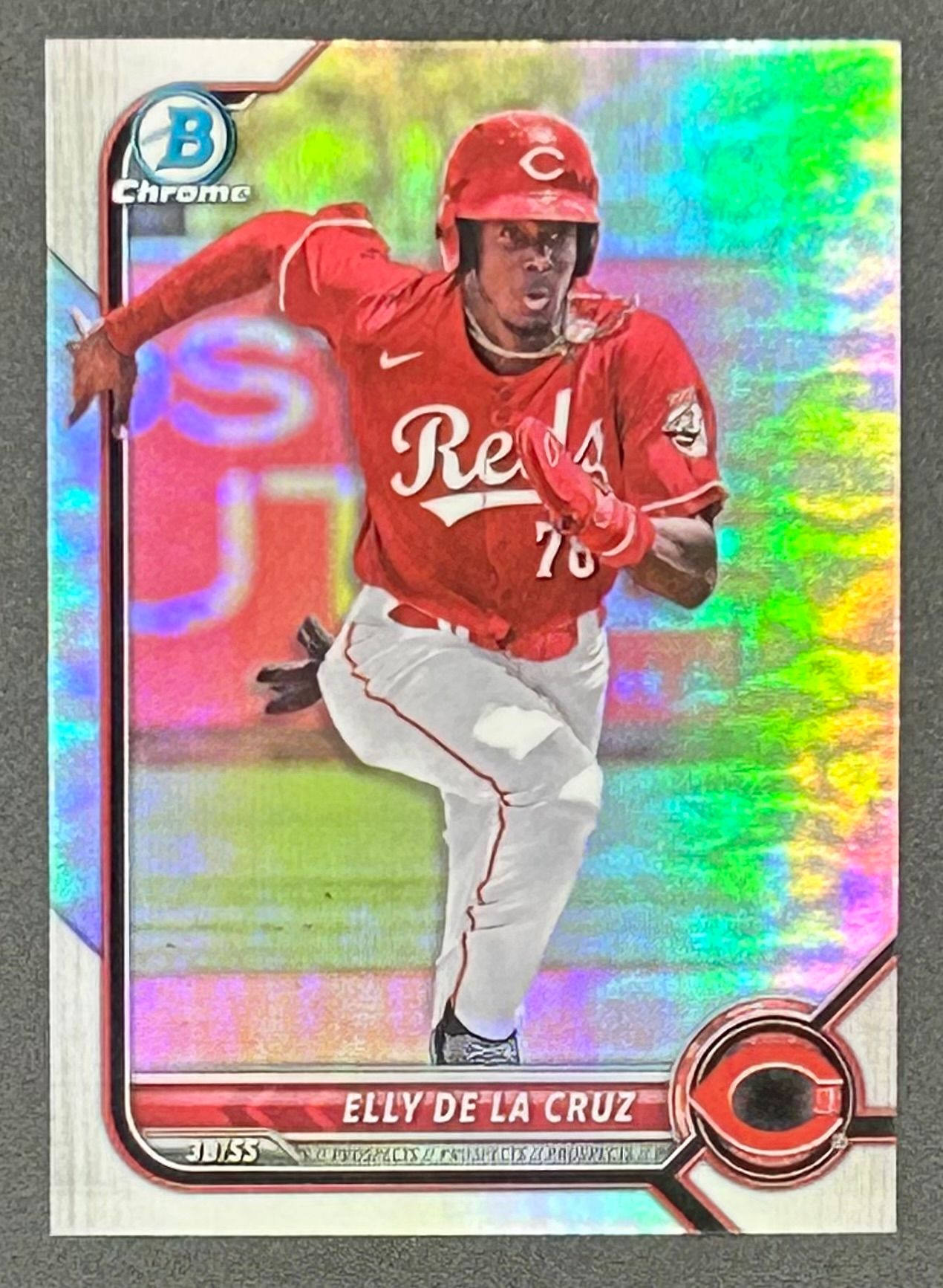 Elly De LA Cruz 2022 Bowman Chrome Draft Refractors #BDC80 | Pristine ...