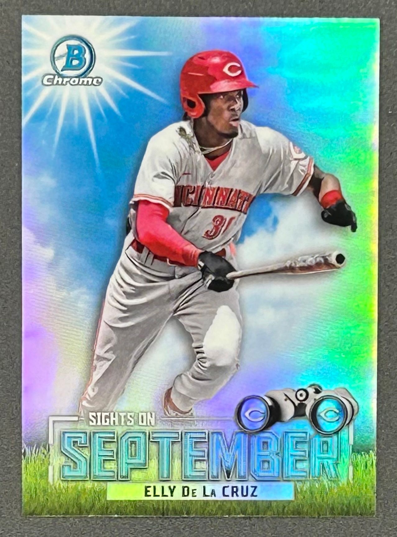 Elly De LA Cruz 2023 Bowman Chrome Sights on September #SOS7 | Pristine ...