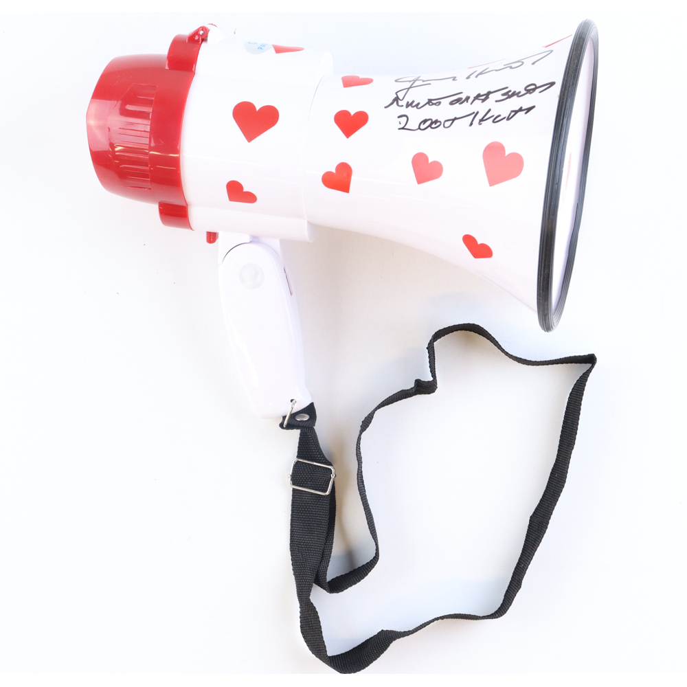 Jimmy Hart Signed Megaphone Inscribed "Mouth of the South" & "2005 HOF ...