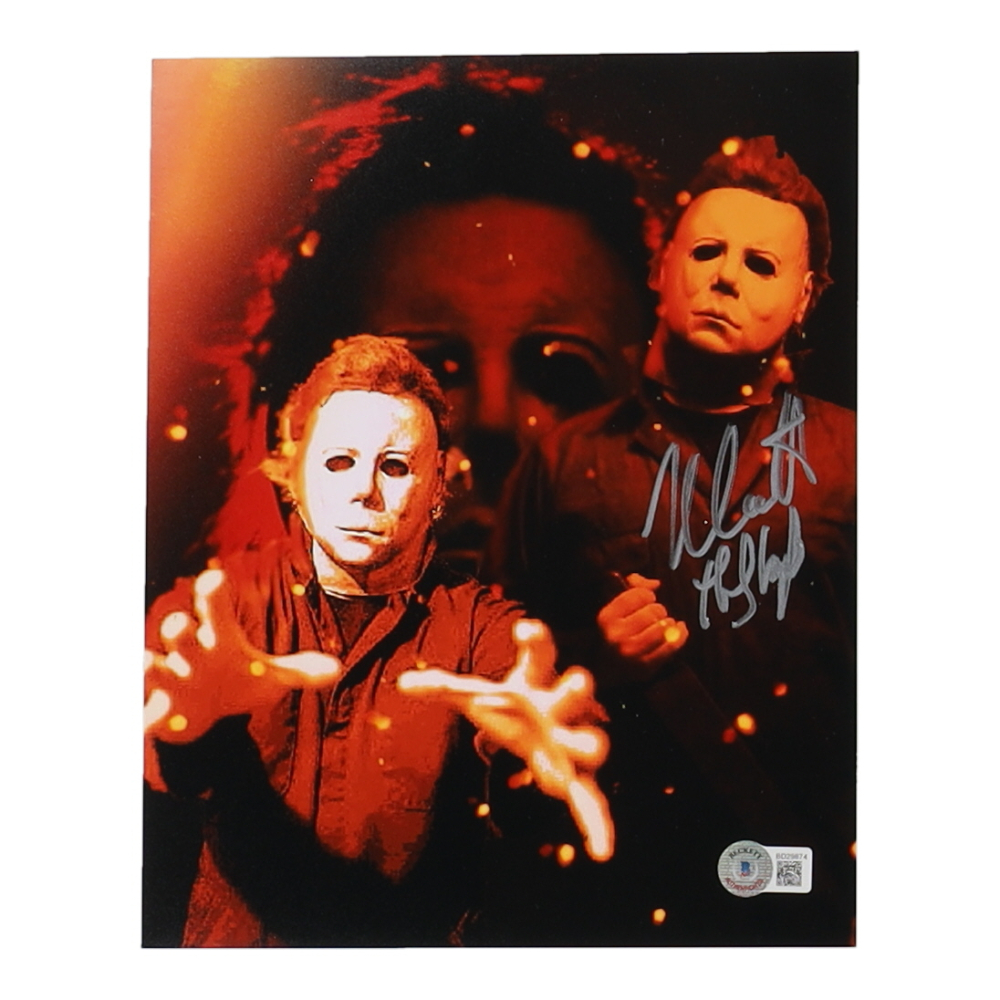 Nick Castle Signed "Halloween" 8x10 Photo Inscribed "The Shape ...