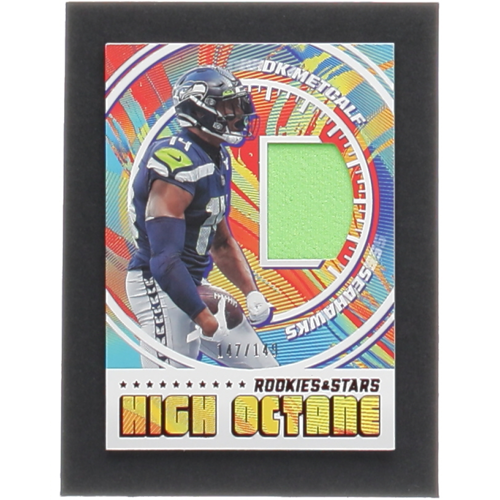 D.K. Metcalf 2022 Rookies and Stars High Octane Memorabilia #3 #147/149 ...