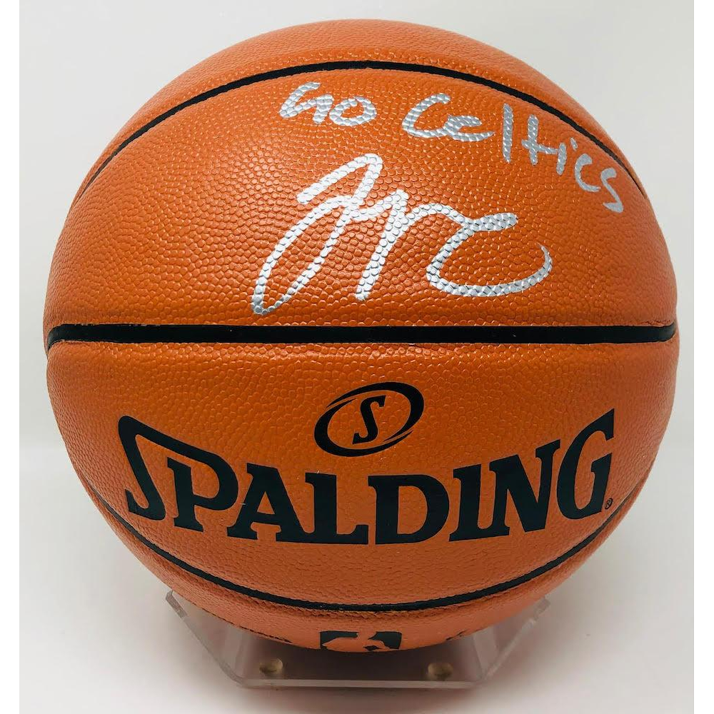 Jayson Tatum Signed NBA Basketball Inscribed "Go Celtics" (Fanatics ...