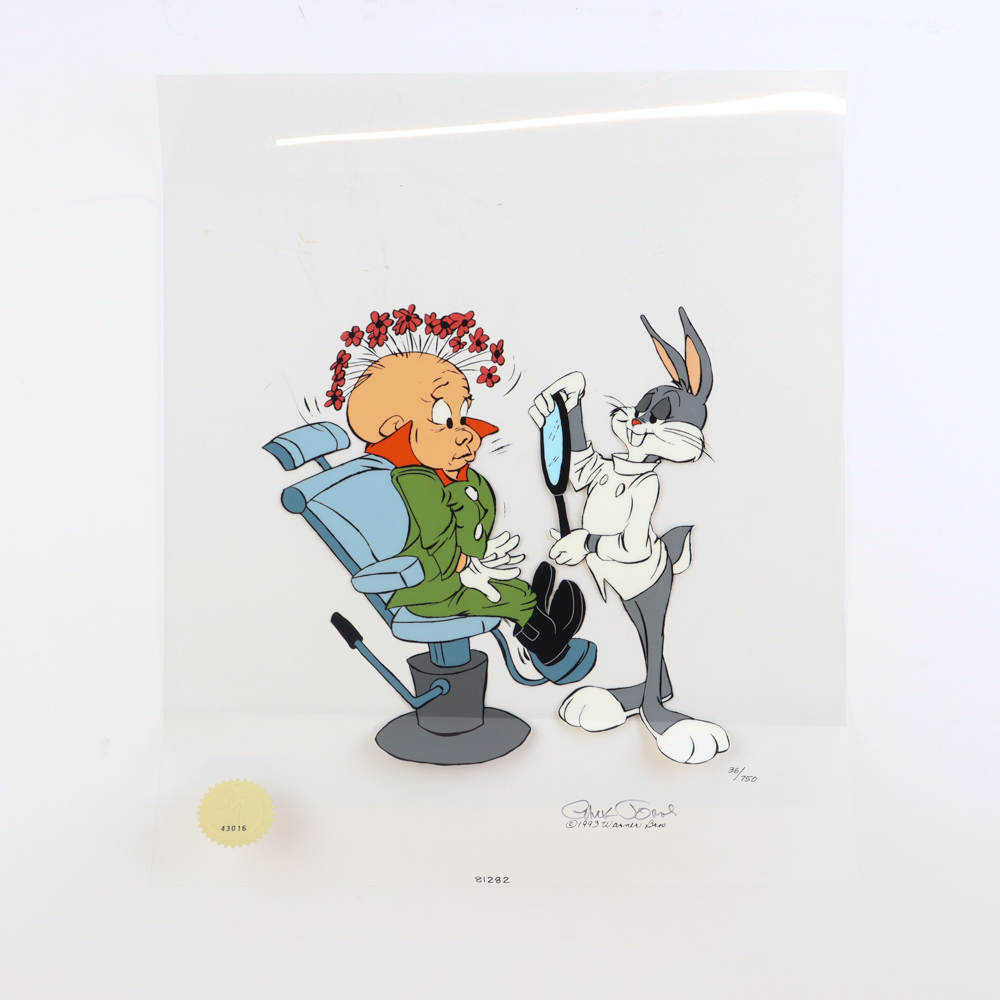 Chuck Jones Signed "Rabbit of Seville III" Sold Out! LE 13x16 (2)-Piece ...