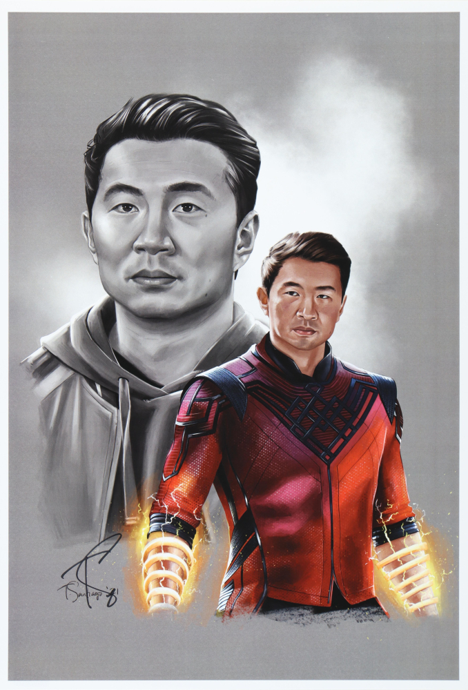 Simu Liu - "Shang-Chi and the Legend of the Ten Rings" Marvel Comics ...