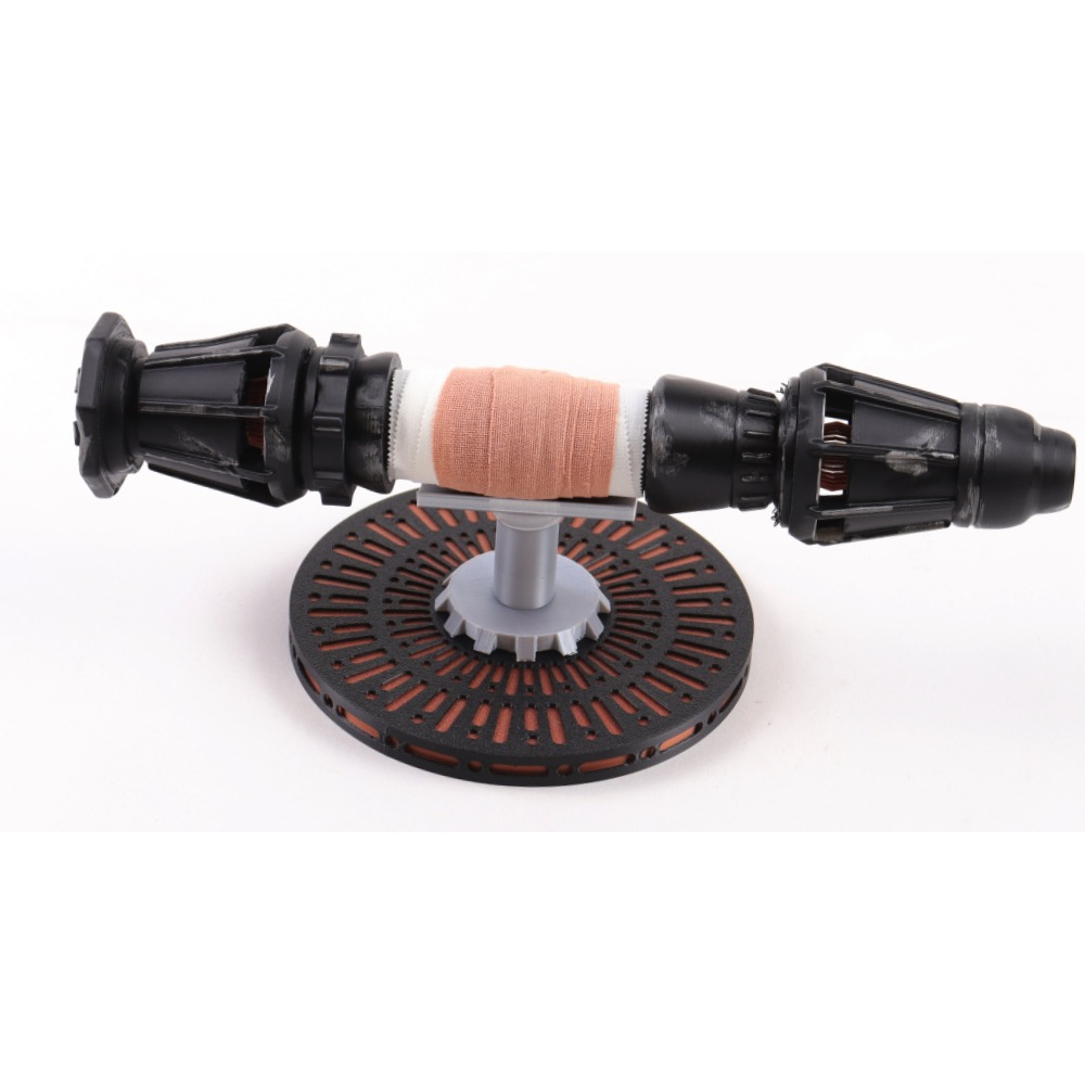 Rey Star Wars Lightsaber Full Size Prop Replica with Display Stand ...