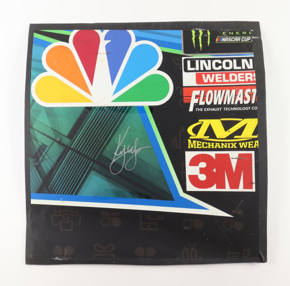 Kyle Larson Signed Race Used NASCAR Martinsville Sheet Metal (PA COA ...