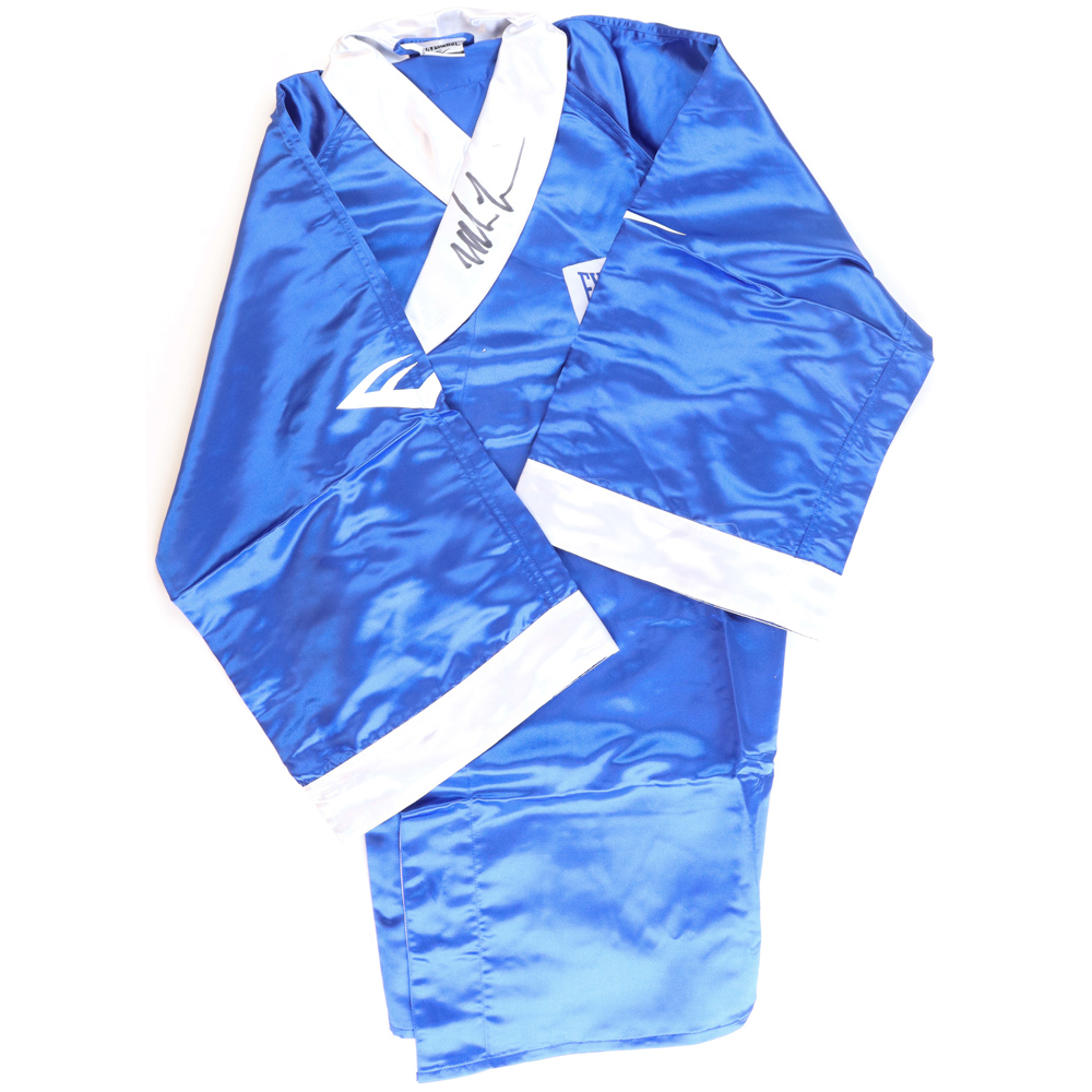 Mike Tyson Signed Everlast Boxing Robe (JSA & Tyson) | Pristine Auction