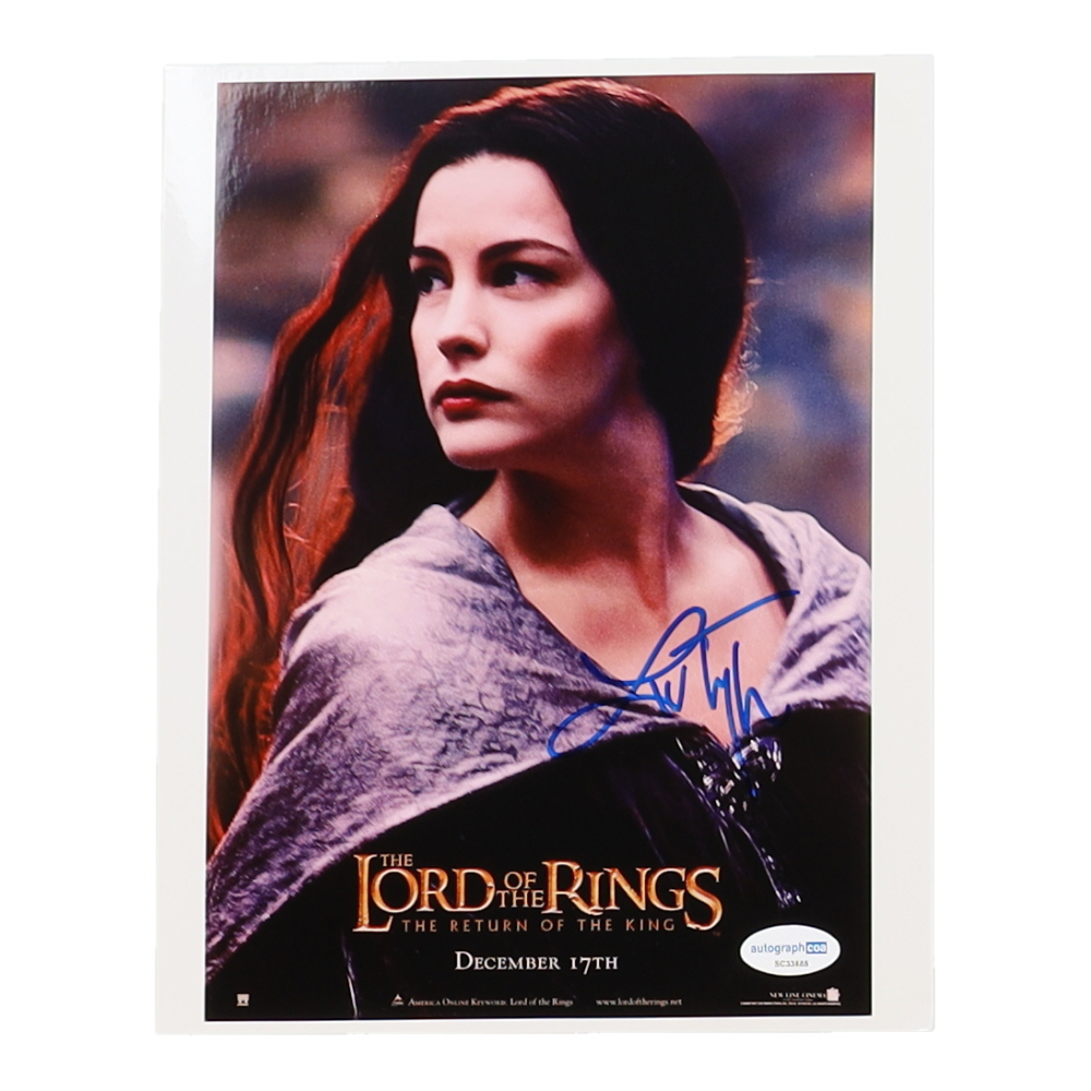Liv Tyler Signed "Lord of the Rings" 8x10 Photo (ACOA) | Pristine Auction