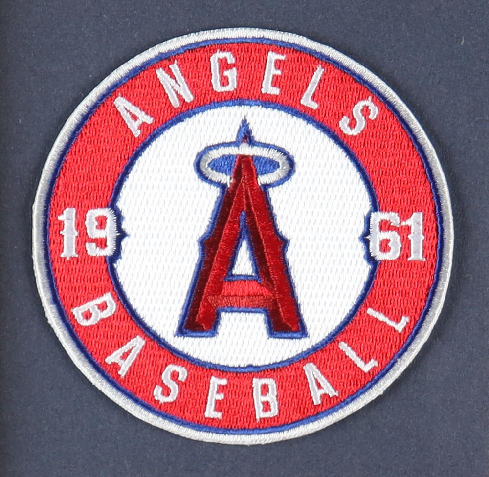 Shohei Ohtani Angels Custom Framed Jersey Display with Topps Trading ...