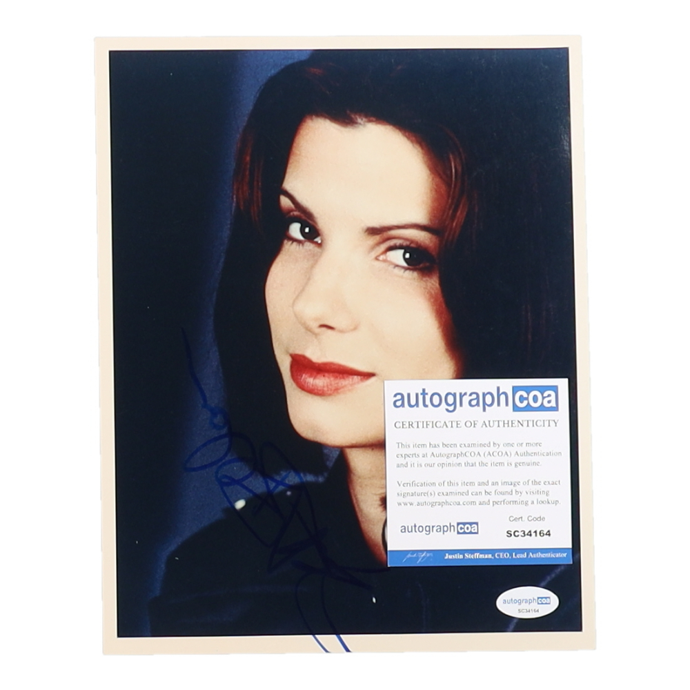 Sandra Bullock Signed 8x10 Photo (ACOA) | Pristine Auction