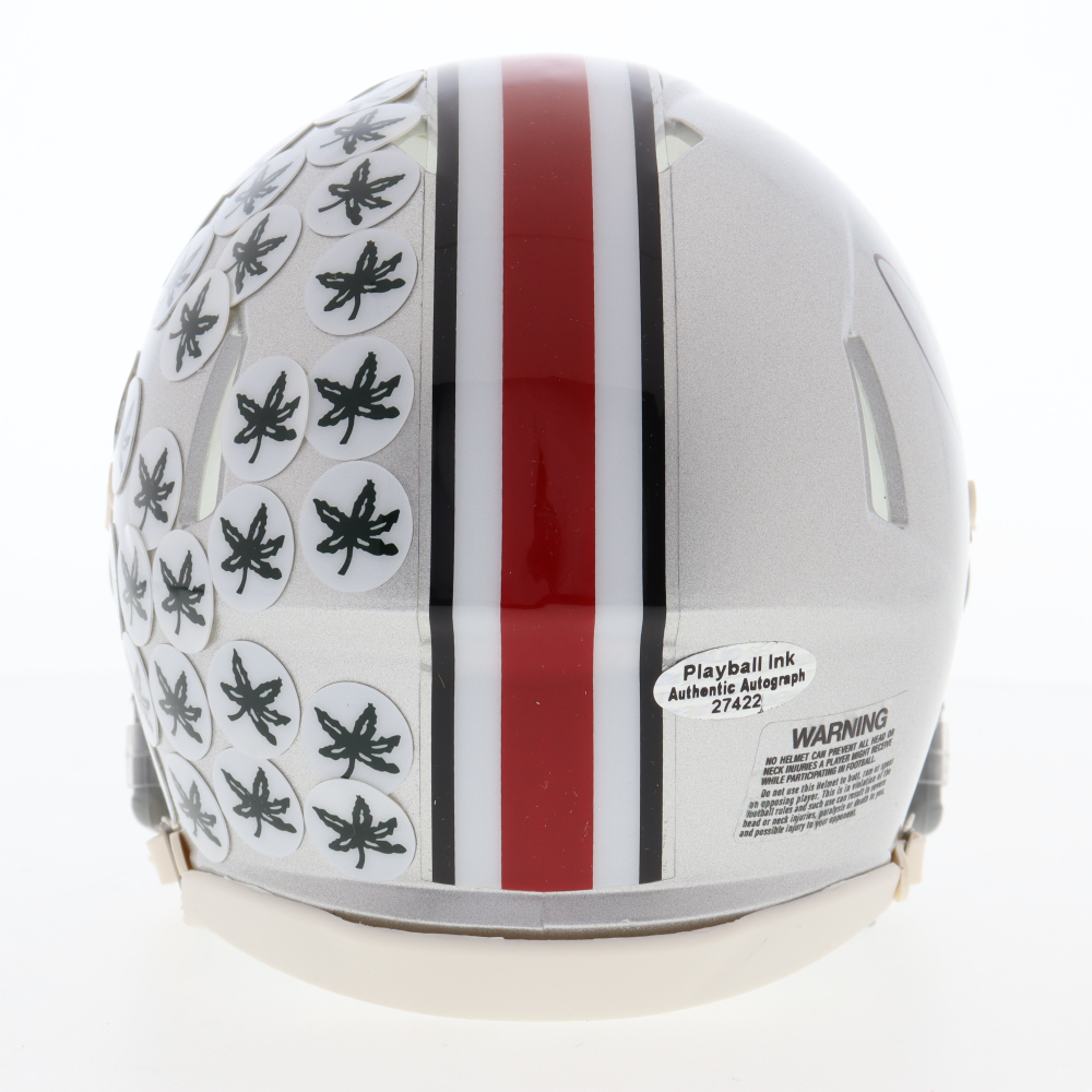 Orlando Pace Signed Ohio State Buckeyes Speed Mini Helmet Inscribed "2x ...