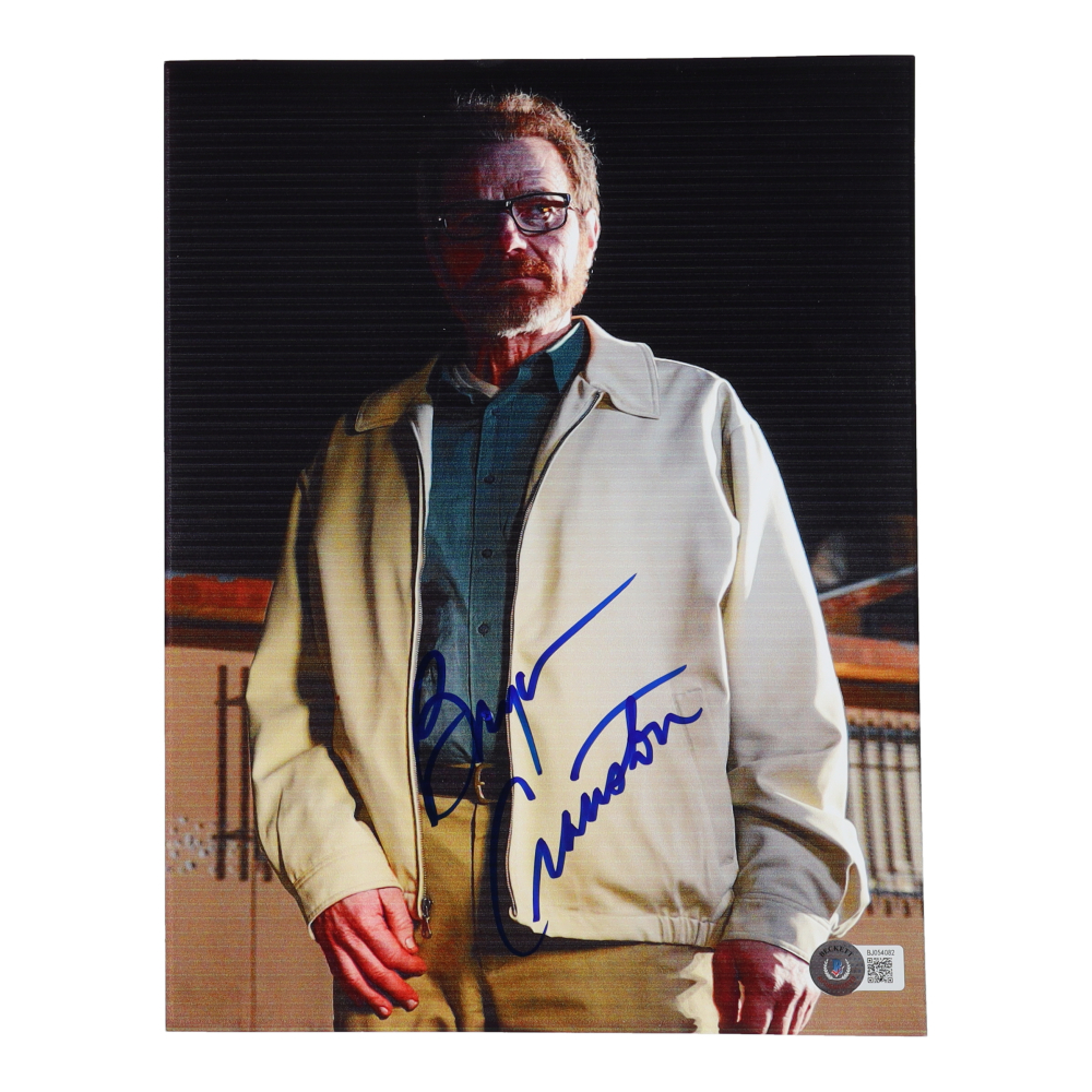 Bryan Cranston Signed "Breaking Bad" 8x10 Photo (Beckett) | Pristine ...