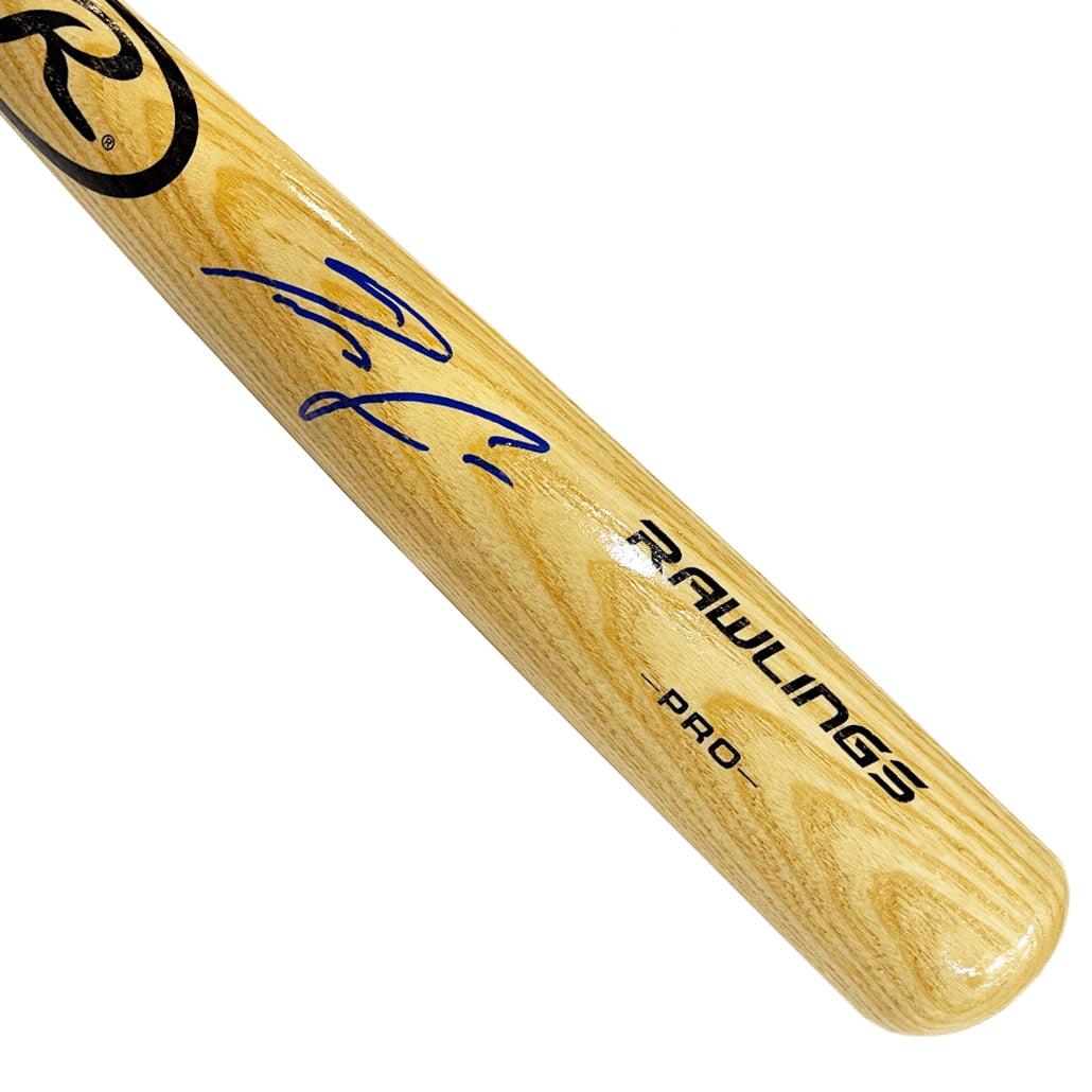 Ronald Acuna Jr. Signed Rawlings Pro Baseball Bat (Beckett) | Pristine ...