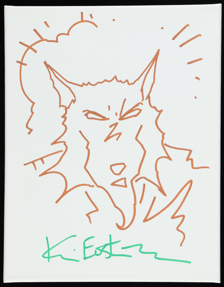 Kevin Eastman Signed "Teenage Mutant Ninja Turtles" 11x14 Canvas with ...