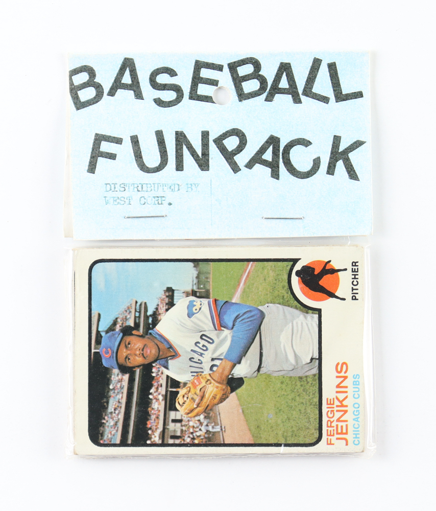 1973 Topps Baseball Card Fun Pack With (10) Cards | Pristine Auction
